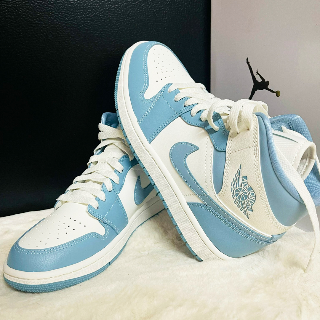 Nike Air Jordan 1 Mid “University Blue 2022” (w) BQ6472-141 - Vago24h ...